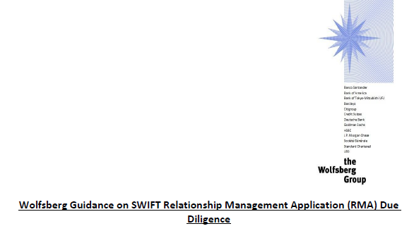 Calls for the withdrawal of Wolfsberg Group guidance on SWIFT ...